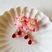 Shrink Plastic Red Lotus Flowers With Seedpod and Crystal Drop - Etsy