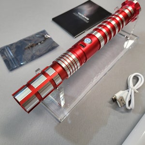 Color Changing Lightsaber With Sound ruby Bluetooth Able, Extremely ...
