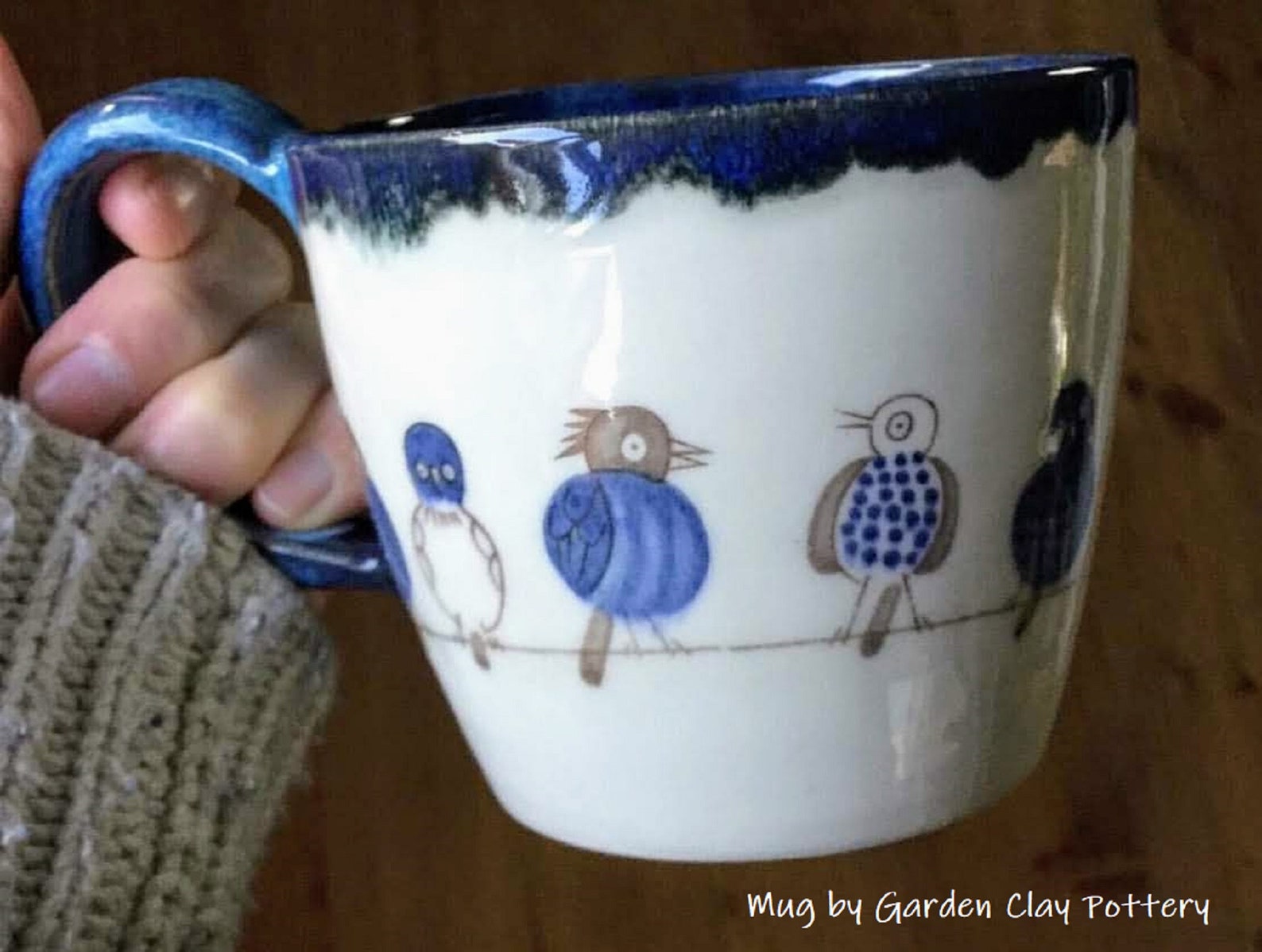 Ceramic Transfer 5 Birds | Etsy