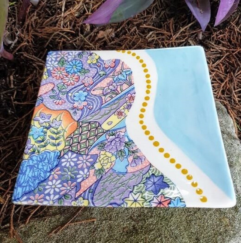 Ceramic Transfer 6 Colour Garden - Etsy