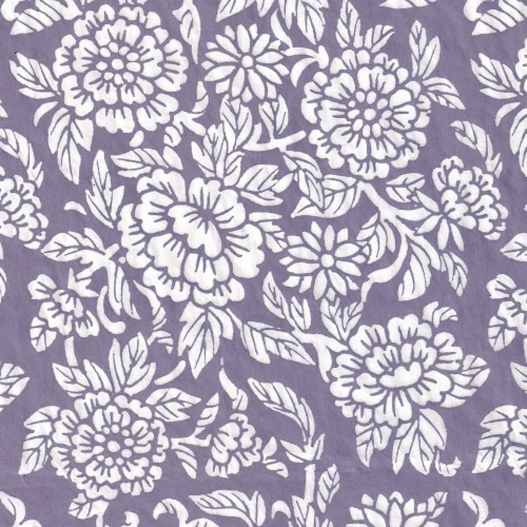 Ceramic Transfer - Chrysanthemum Violet - Etsy