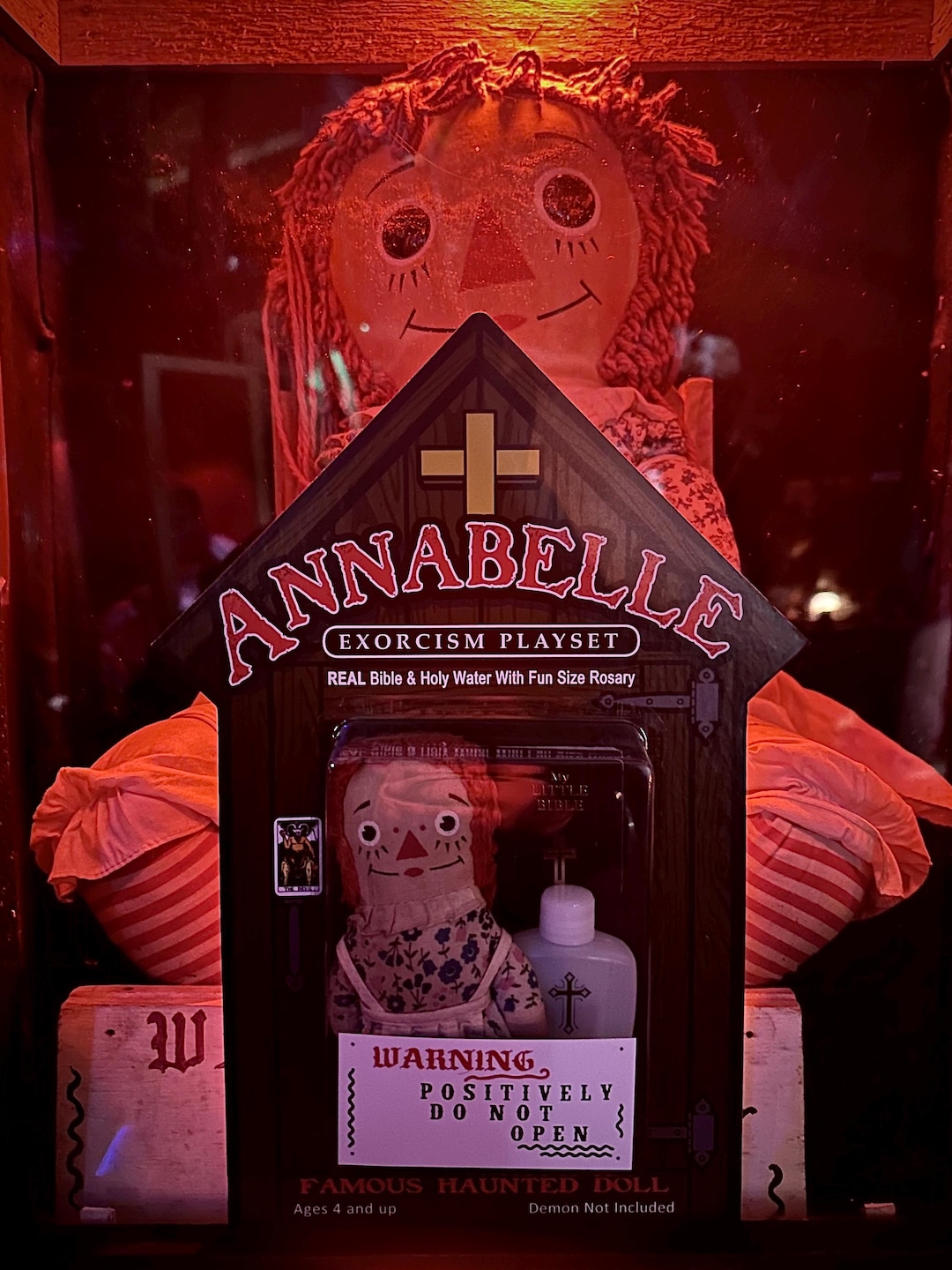 Annabelle Exorcism Playset - the World’s Most Famous Haunted Doll ! - Etsy