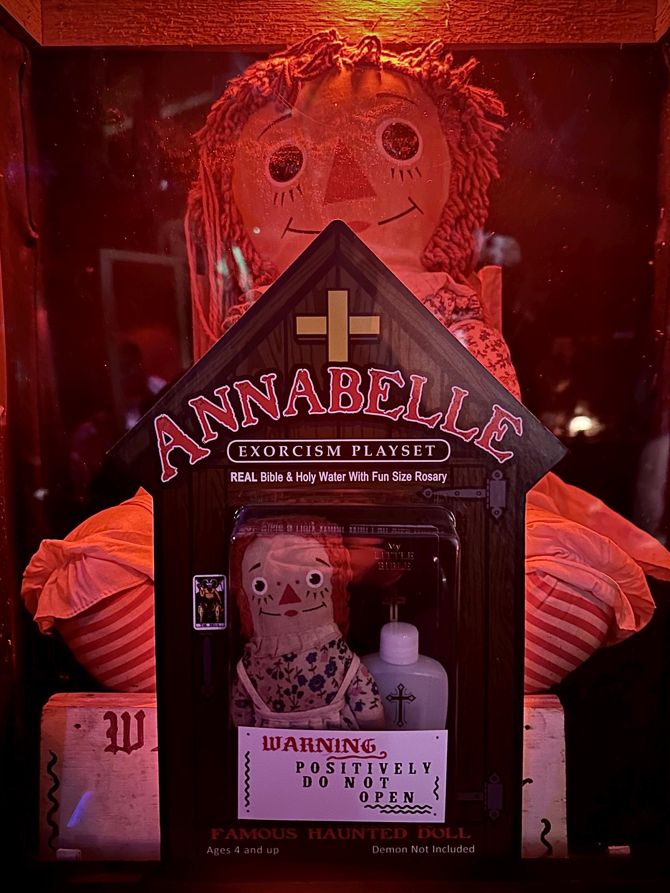 Annabelle Exorcism Playset - the World’s Most Famous Haunted Doll ! - Etsy