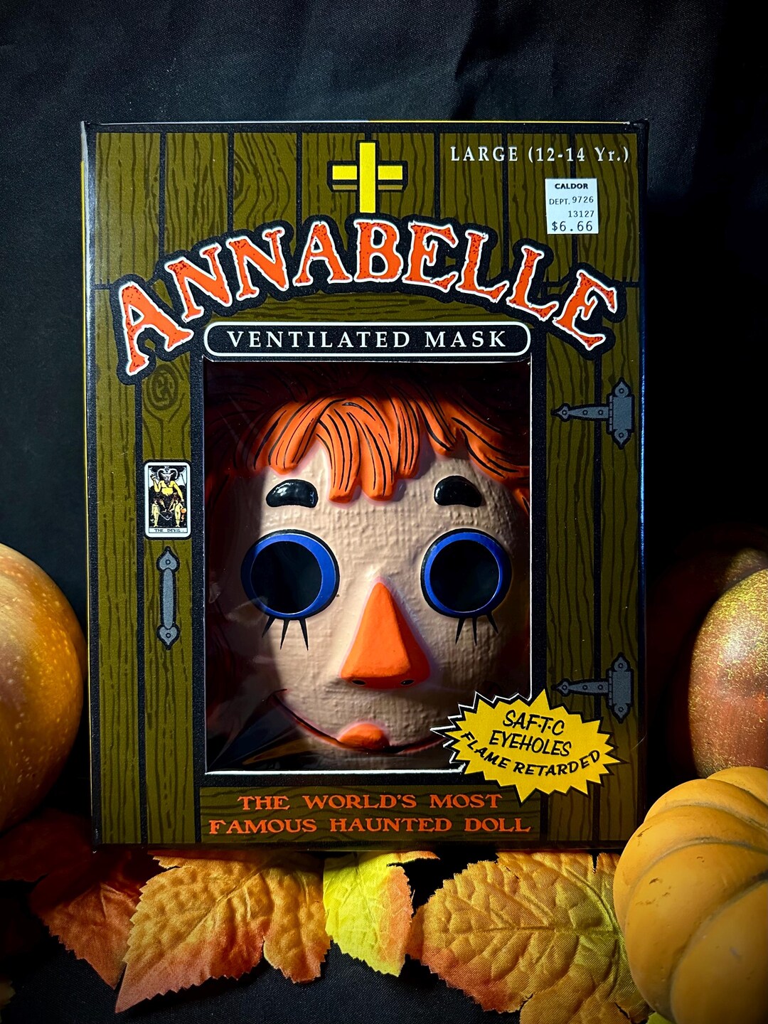 Annabelle the World’s Most Haunted Doll Ventilated Mask Vintage Style ...