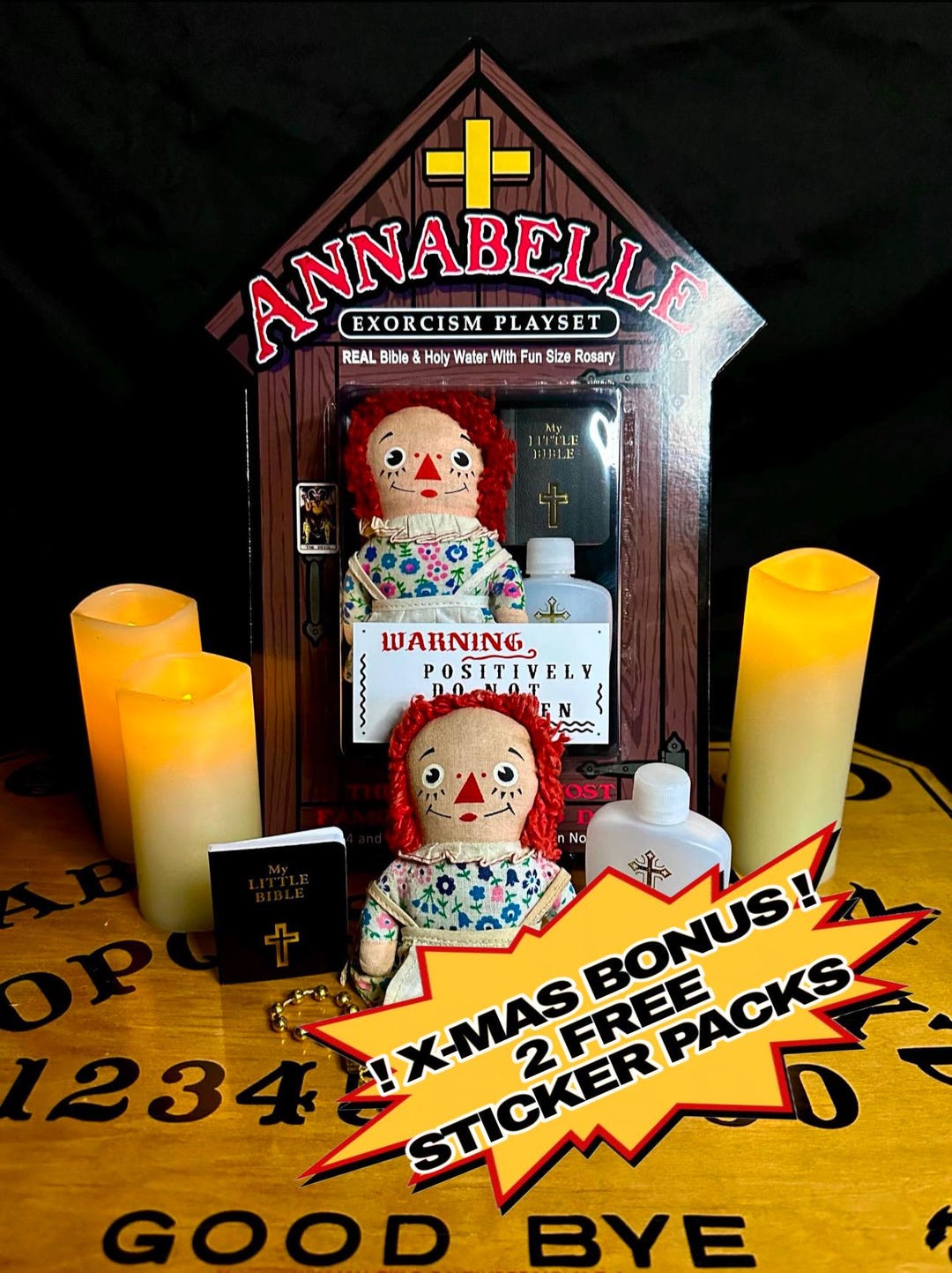 Annabelle Exorcism Playset - the World’s Most Famous Haunted Doll ! 2 ...
