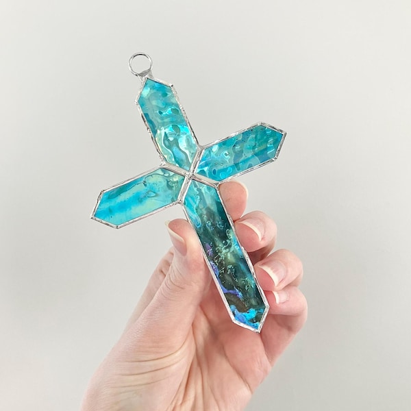 Stained Glass Cross - Etsy