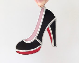 Stained Glass Shoe - Etsy