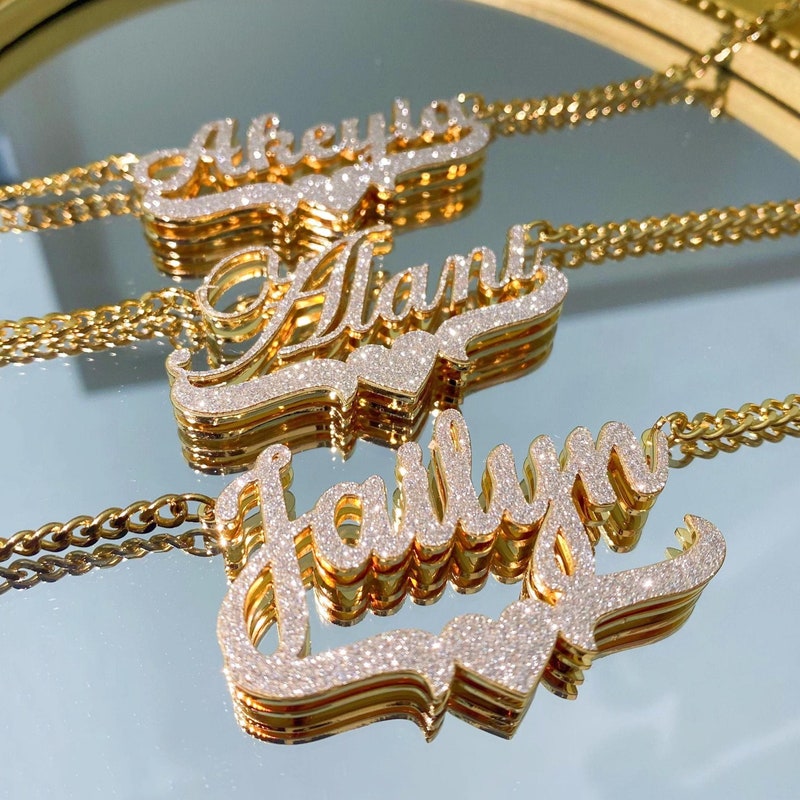 Personalized Name Necklace - Etsy