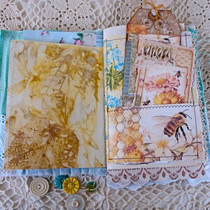 Beautiful Handmade Junk Journal - Etsy