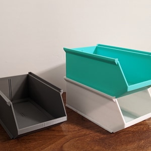 Set of 4 Stackable Storge Trays. - Etsy