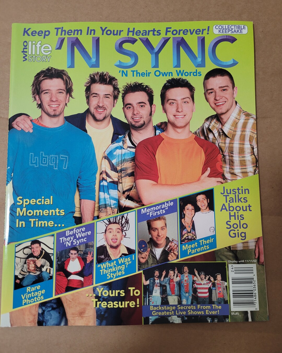Who Life Story Magazine-nsync Collectible Keepsake - Etsy