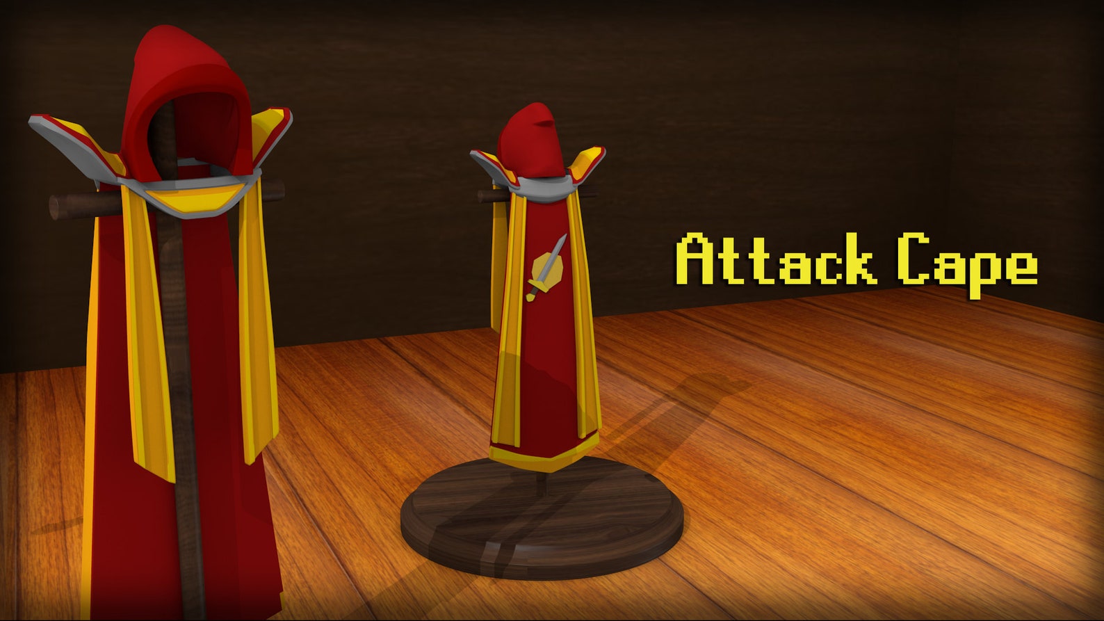 OSRS Skill Cape Displays Assembled and Painted | Etsy