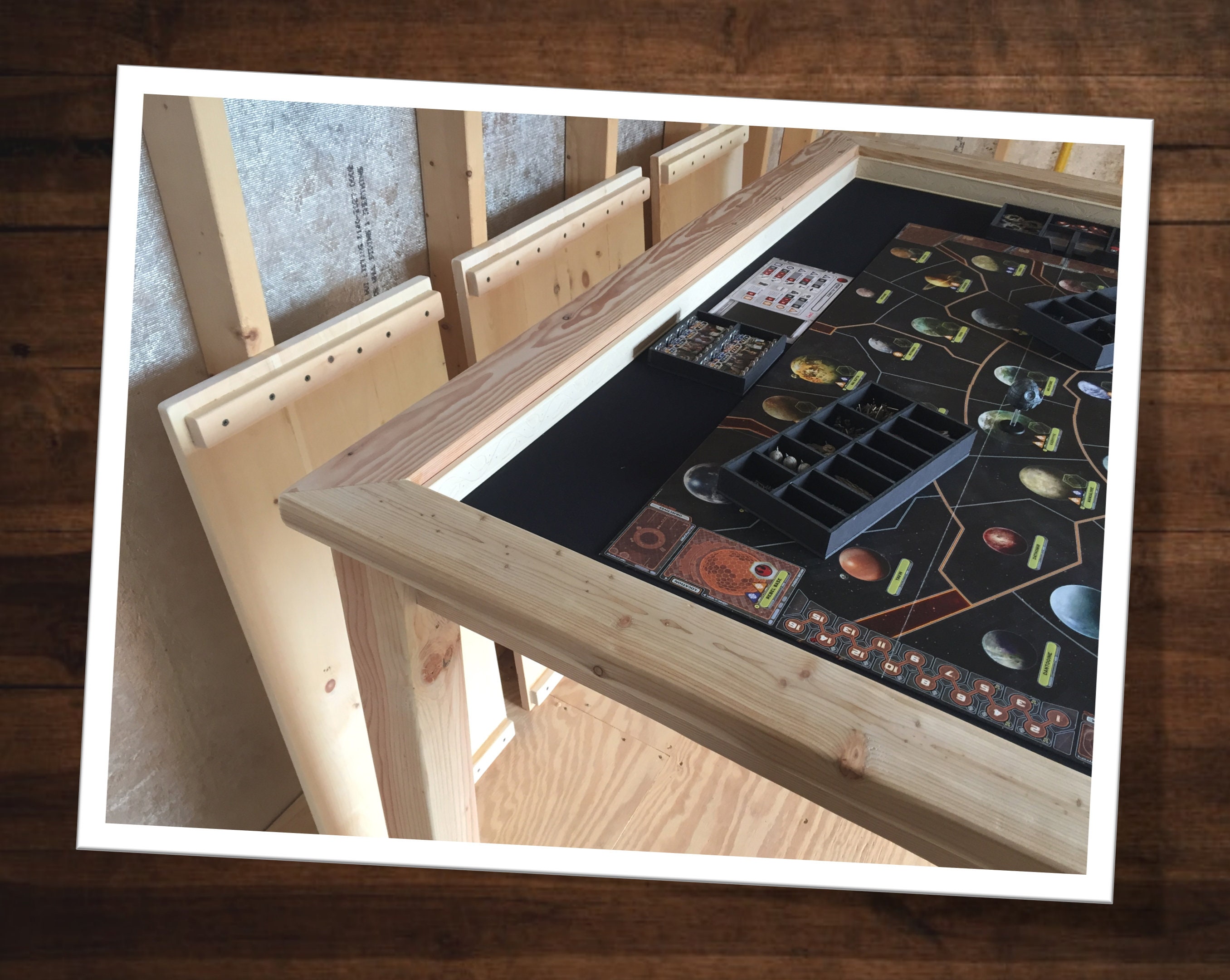 Build Your Own Gaming Table With Recessed Vault and Vault | Etsy Canada