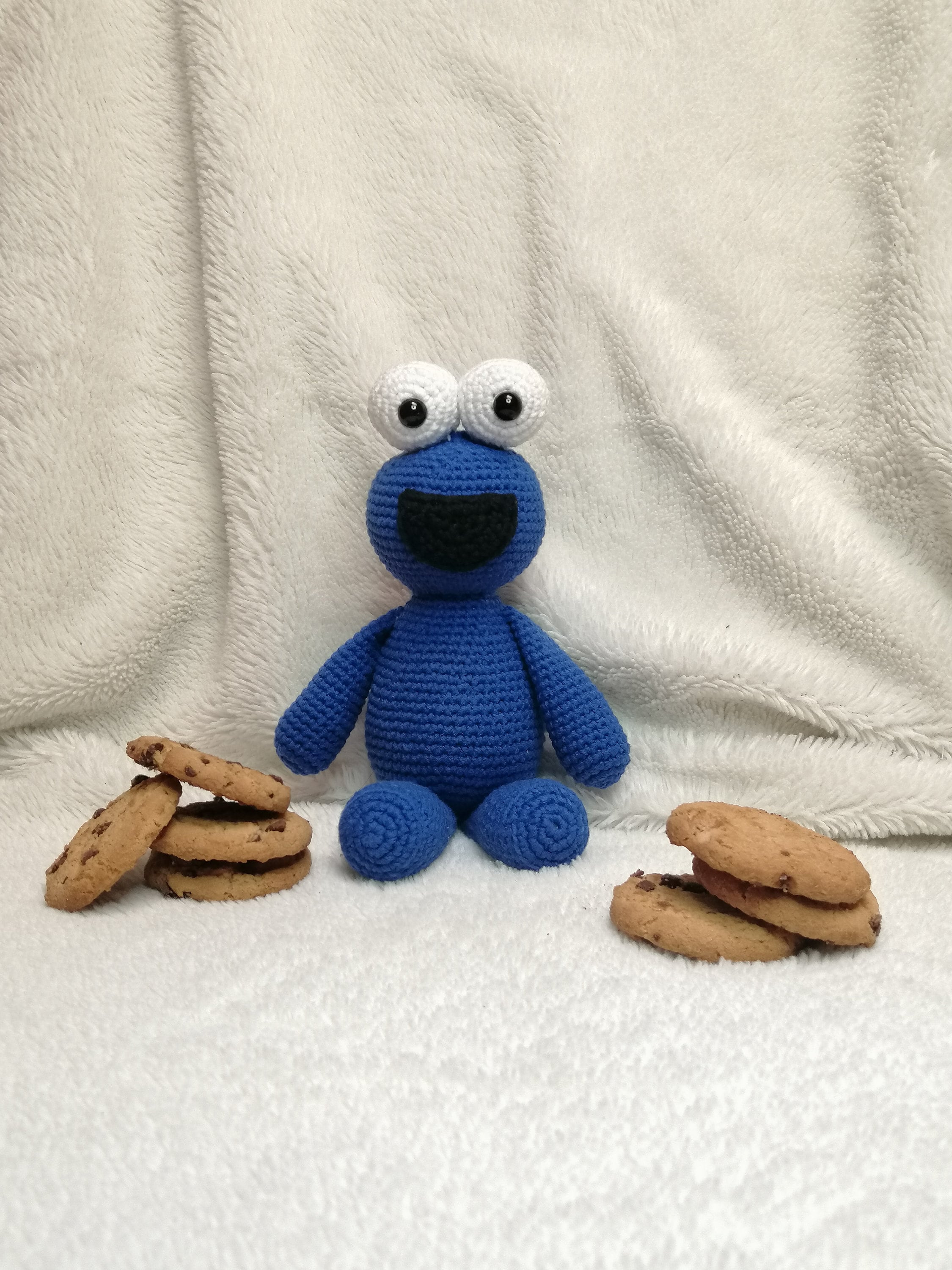 CROCHET PATTERN Cookie Monster - Etsy