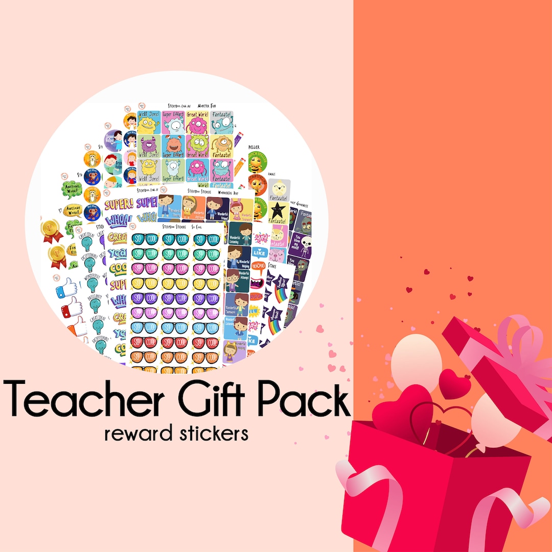 Teacher Gift Teacher Appreciation Gift Back to School Stickers Teacher ...