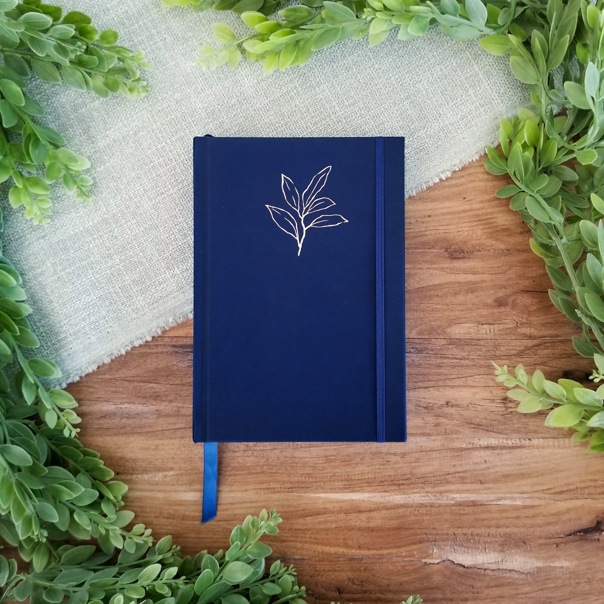 Pre-made Bullet Planner Navy Blue - Etsy