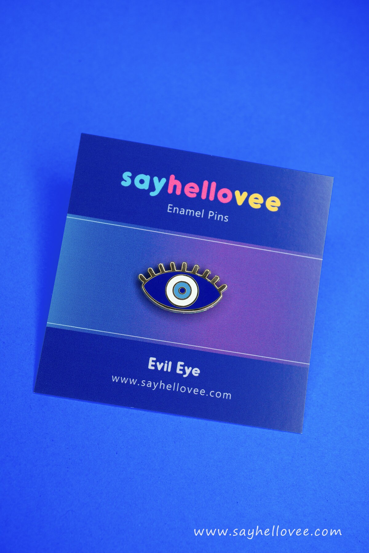 Evil Eye Pin Enamel Pin Pop Culture Pins Lapel Pin Etsy