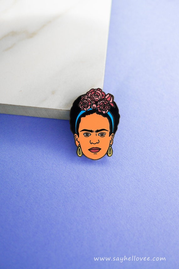 FRIDA.ARTIST Pin Enamel Pin Pop Culture Pins Lapel Pin - Etsy