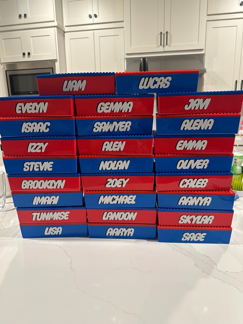 Personalized Blocks Storage Box, Organizer, Gift Box, or Storage Case ...