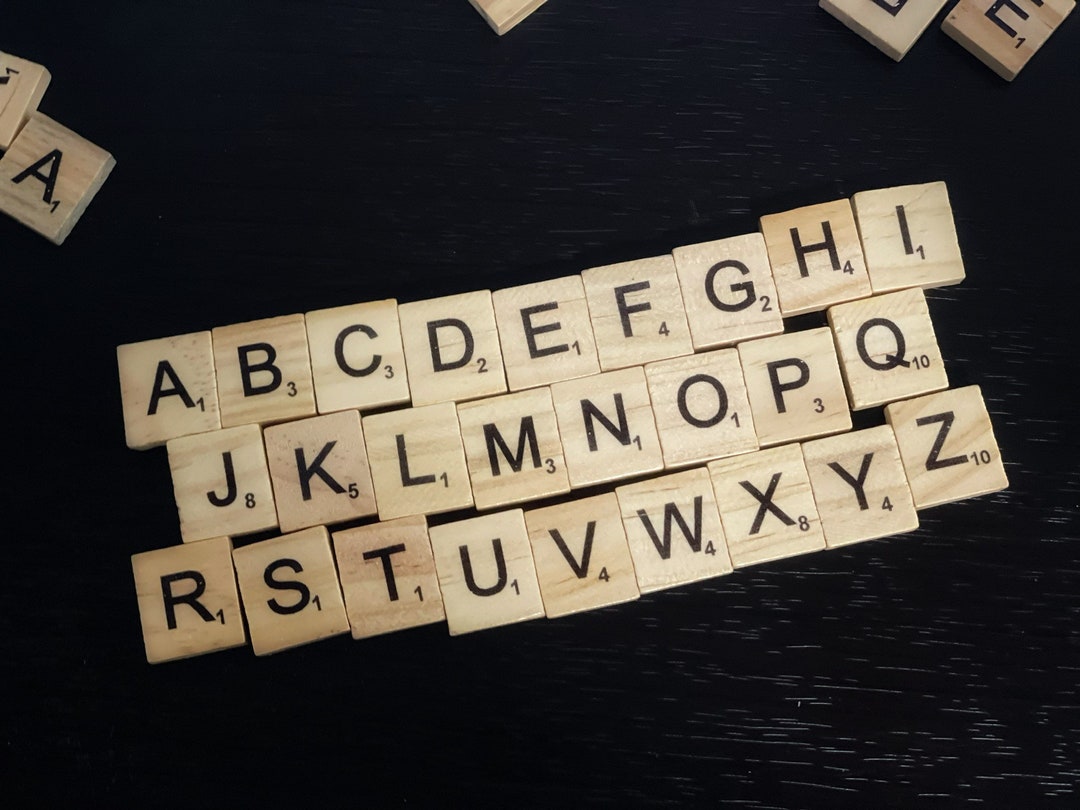Scrabble Tiles (wooden Letters) - DIY, Photos, Parties, Weddings, Craft ...