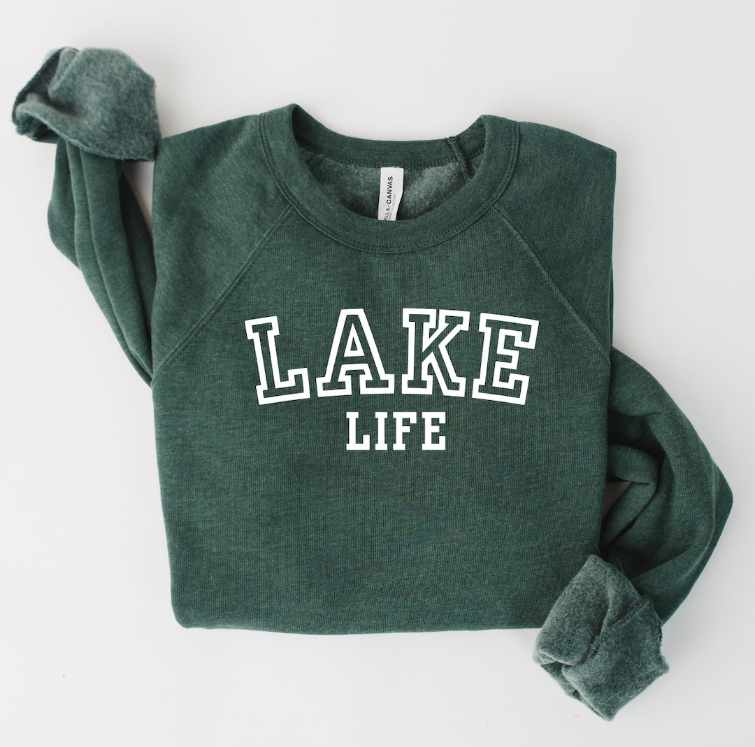 Lake Life Sweatshirt - Lake Sweatshirt - Summer Crewneck - Lake Life ...