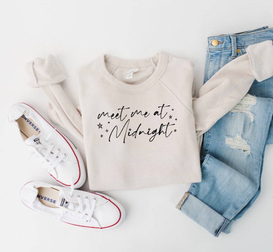Meet Me at Midnight Sweatshirt - Swiftie Sweatshirt - Swift New Years ...