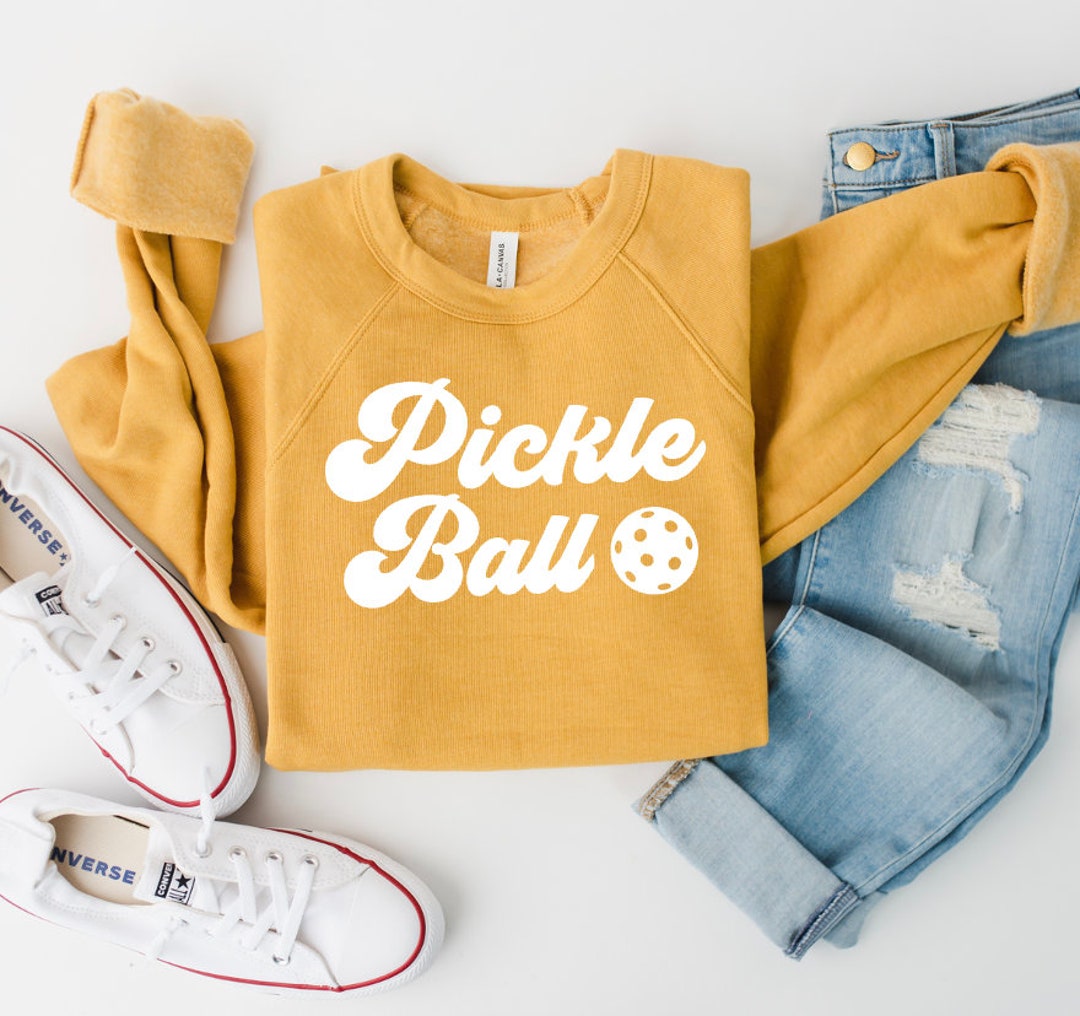 Pickleball Sweatshirt, Cute Pickleball Crewneck, Pickleball Mama ...