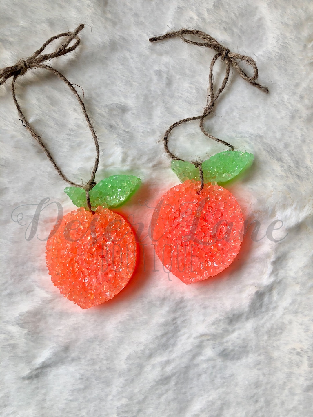 Peach Car Air Freshener, Car Freshie, Just Peachy, Summer Car Freshie ...