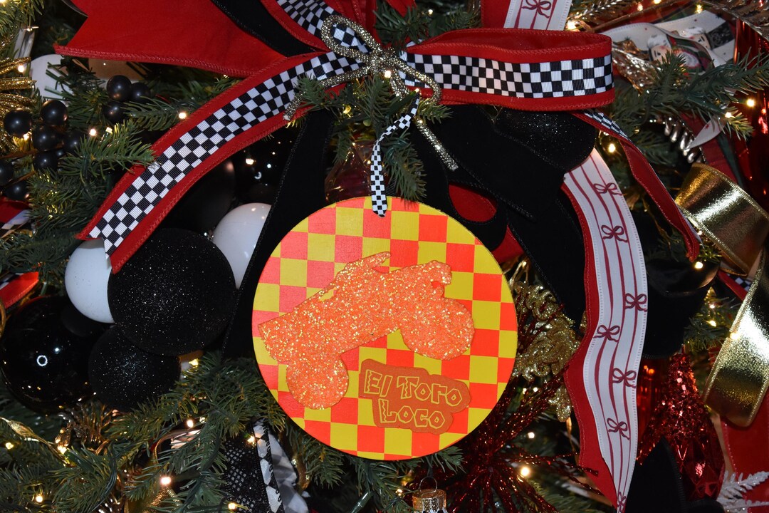 El Toro Loco Monster Truck 3D Christmas Ornament Sign - Etsy
