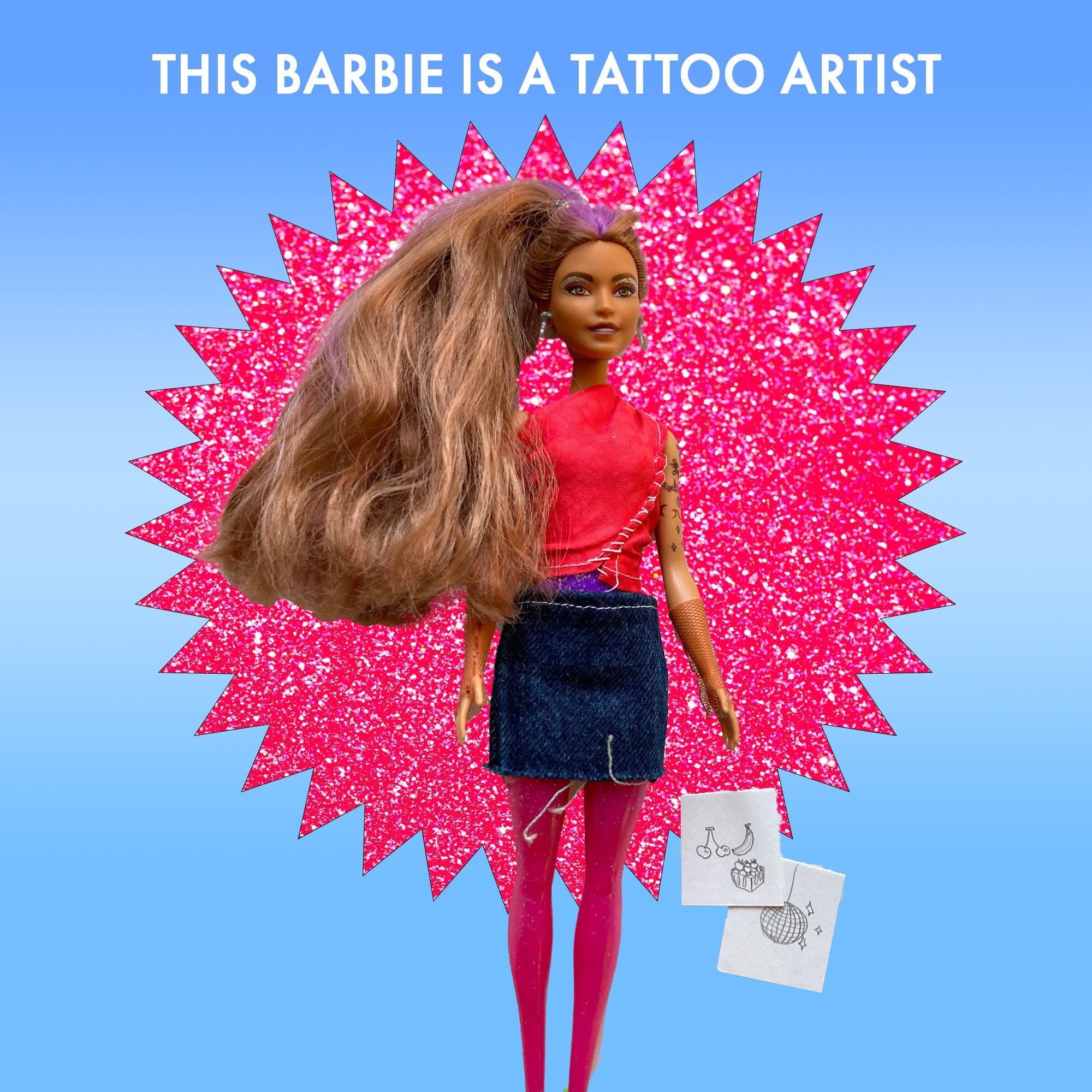 Tattoo Artist Barbie