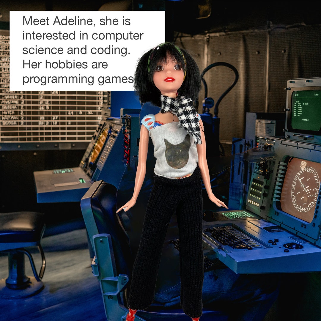 Computer Science Barbie - Etsy