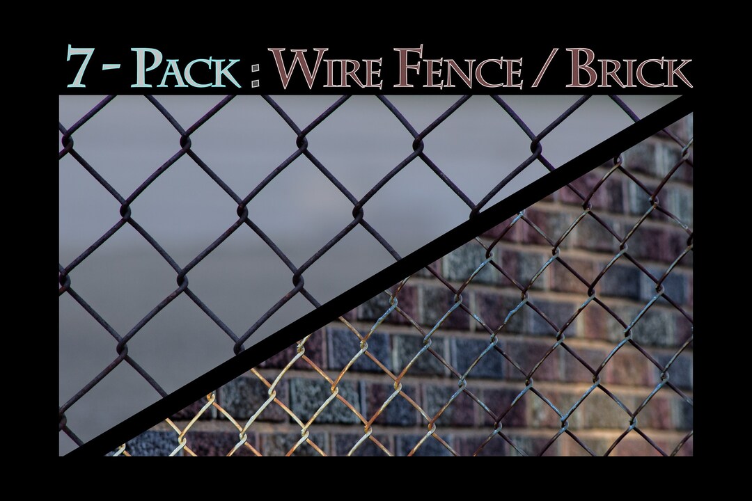Chain Link Fence | Wire Mesh Fence | Chicken Wire | Digital Download ...