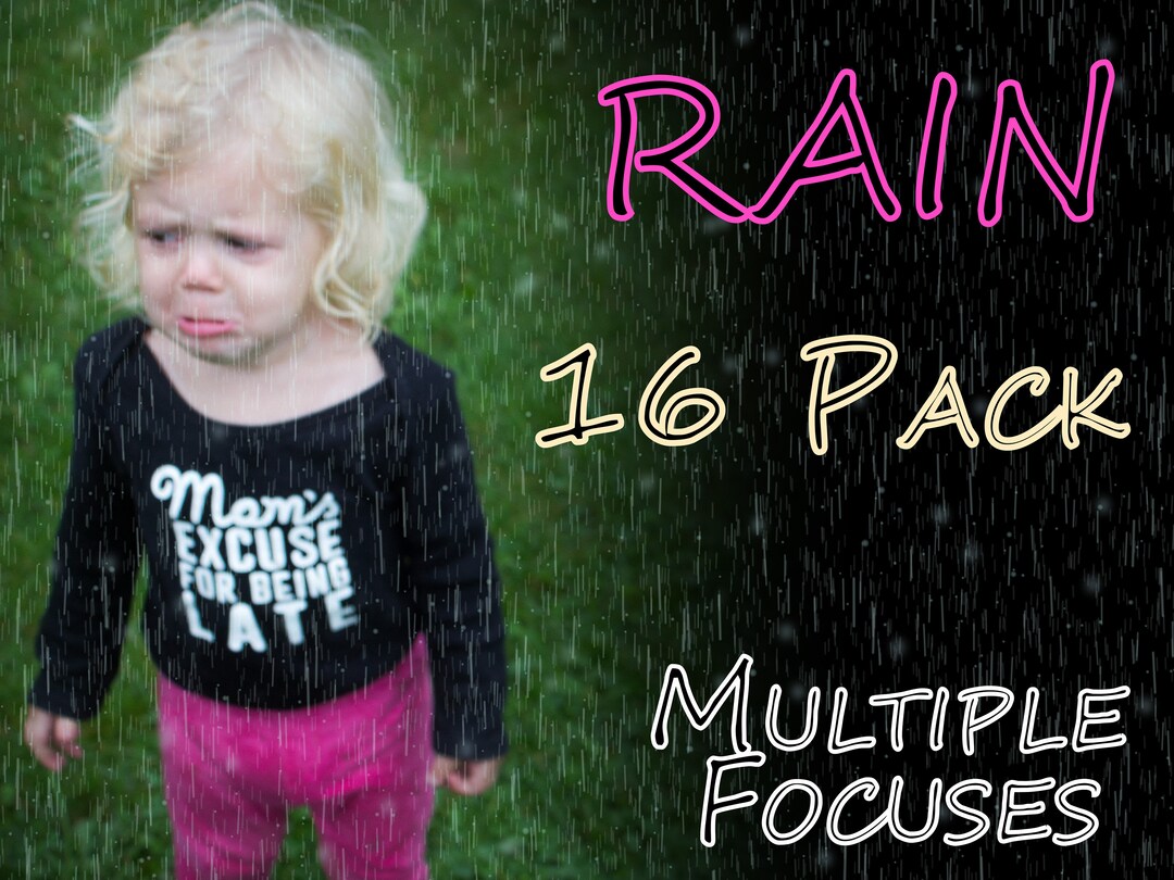 Rain Overlay | Rain Overlay for Photoshop | Background Texture ...