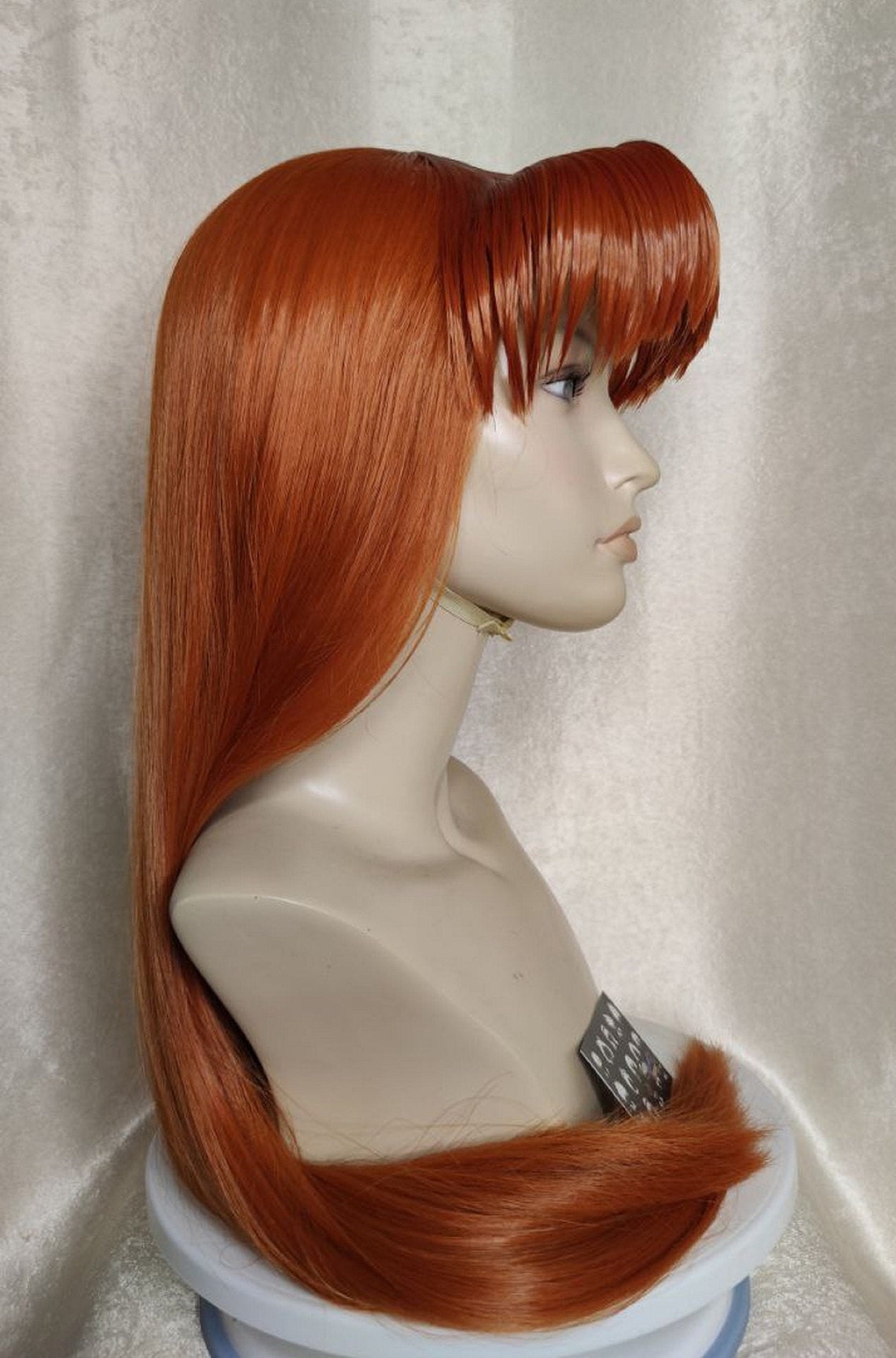 Inspired Starfire cosplay wig /orange /purple | Etsy