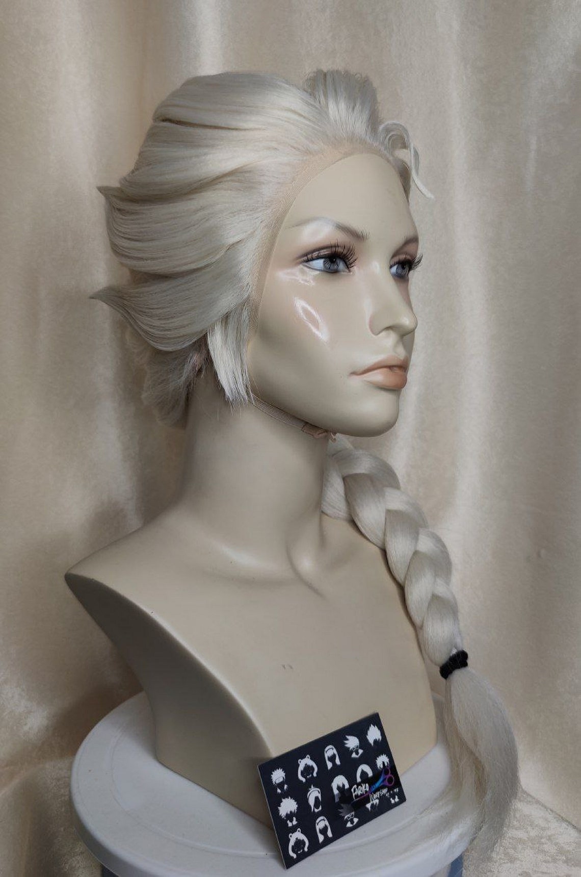 Inspired Elsa Blonde Cosplay Wig - Etsy