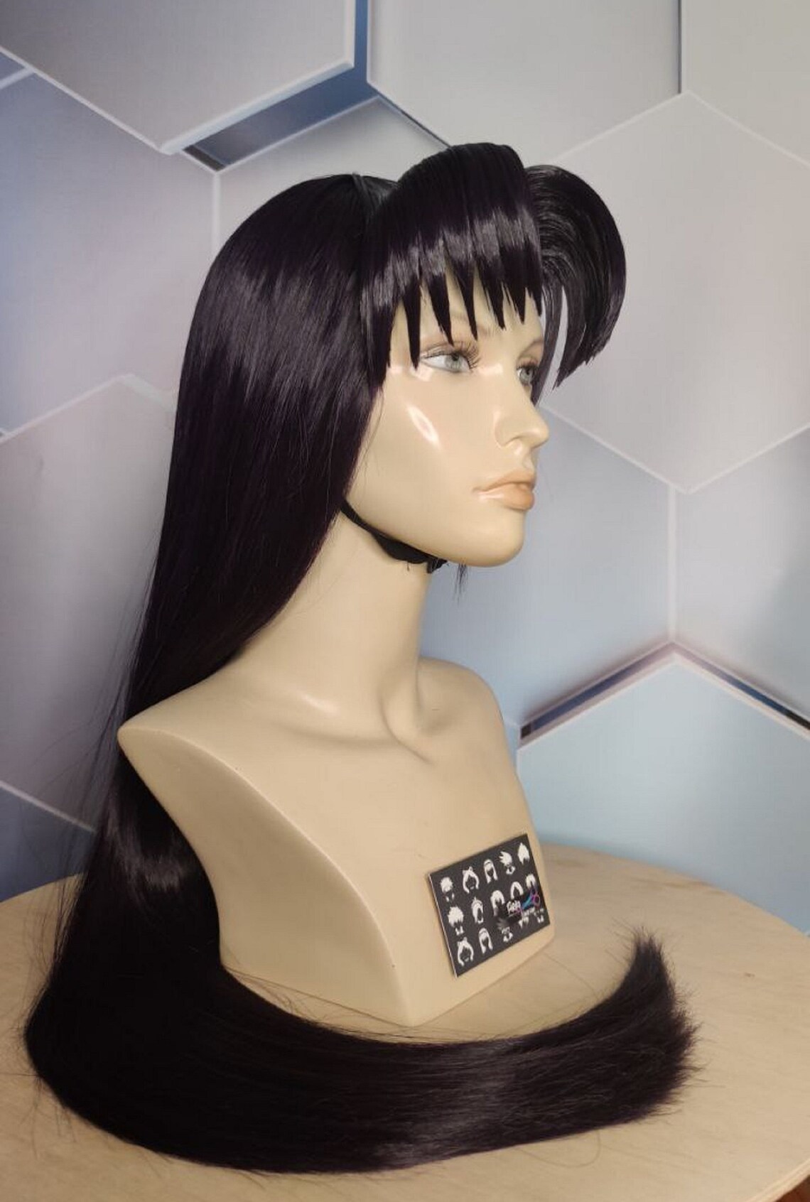 Inspired Starfire cosplay wig /orange /purple | Etsy