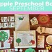Apple Unit Study Preschool Learning Activity Homeschool - Etsy
