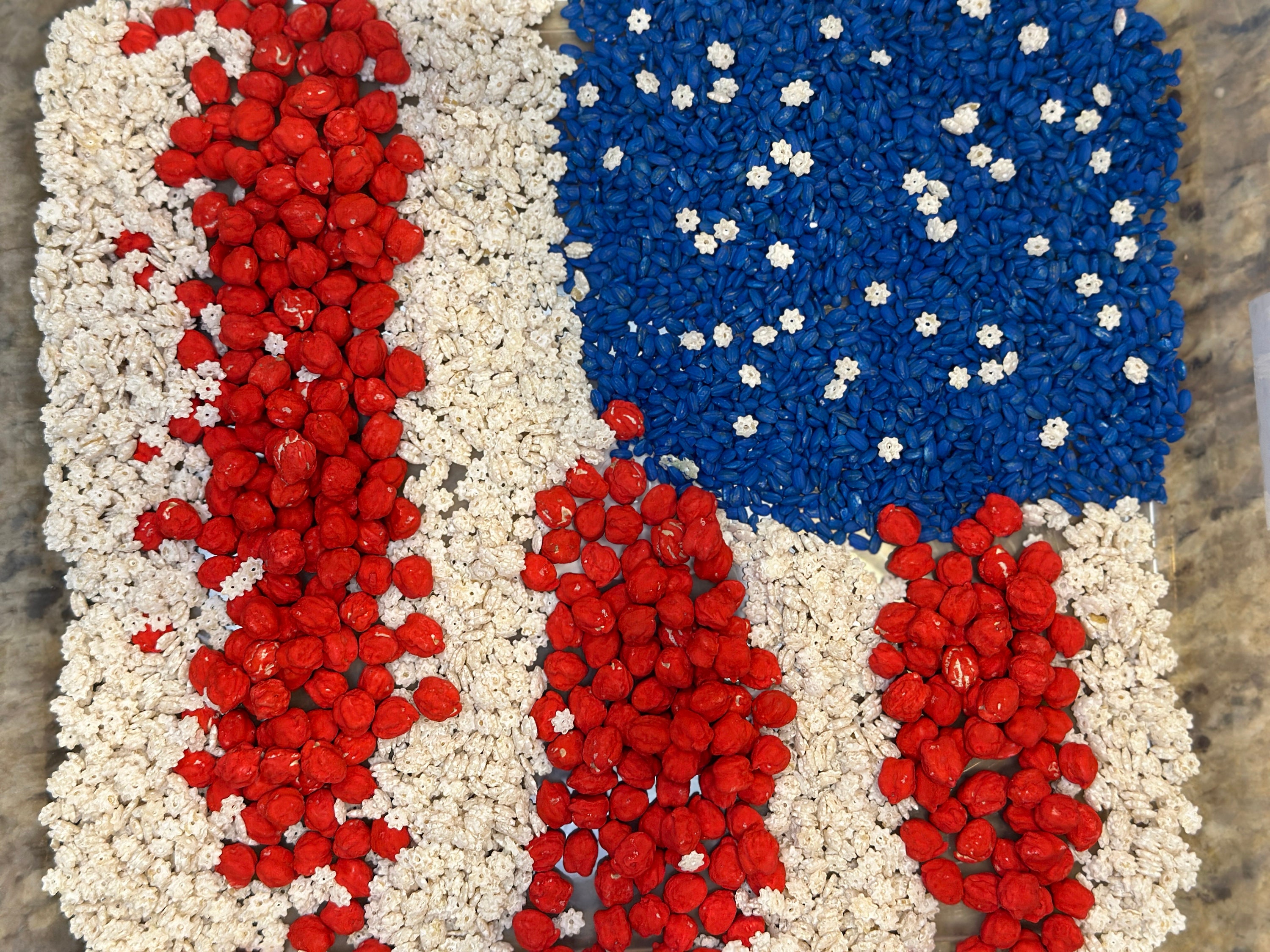 Firework Frenzy Sensory Bin Filler | Sensory Bin | 4th of July Sensory ...