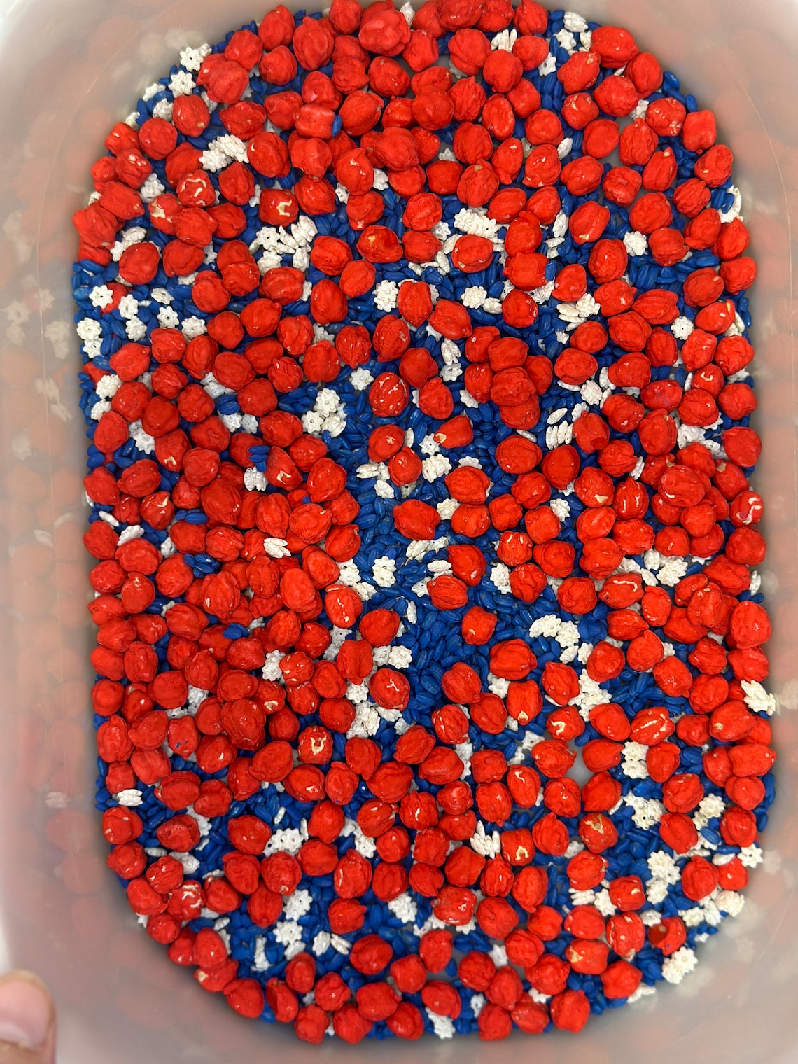 Firework Frenzy Sensory Bin Filler | Sensory Bin | 4th of July Sensory ...