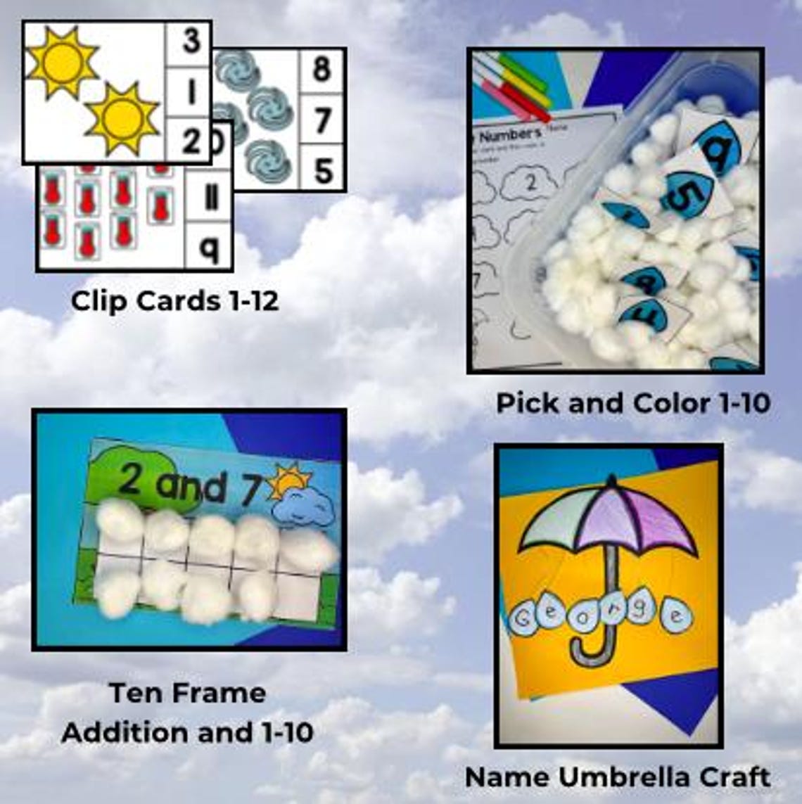 Weather Homeschool Preschool, Weather Unit for Kids, Weather Homeschool ...