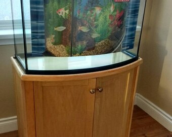 Wood Aquarium Stand - Etsy
