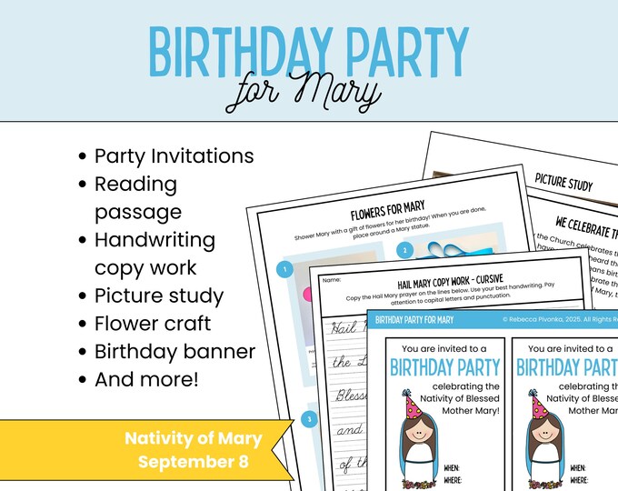 Names of Mary Collaborative Poster | Mother of God - Etsy Canada