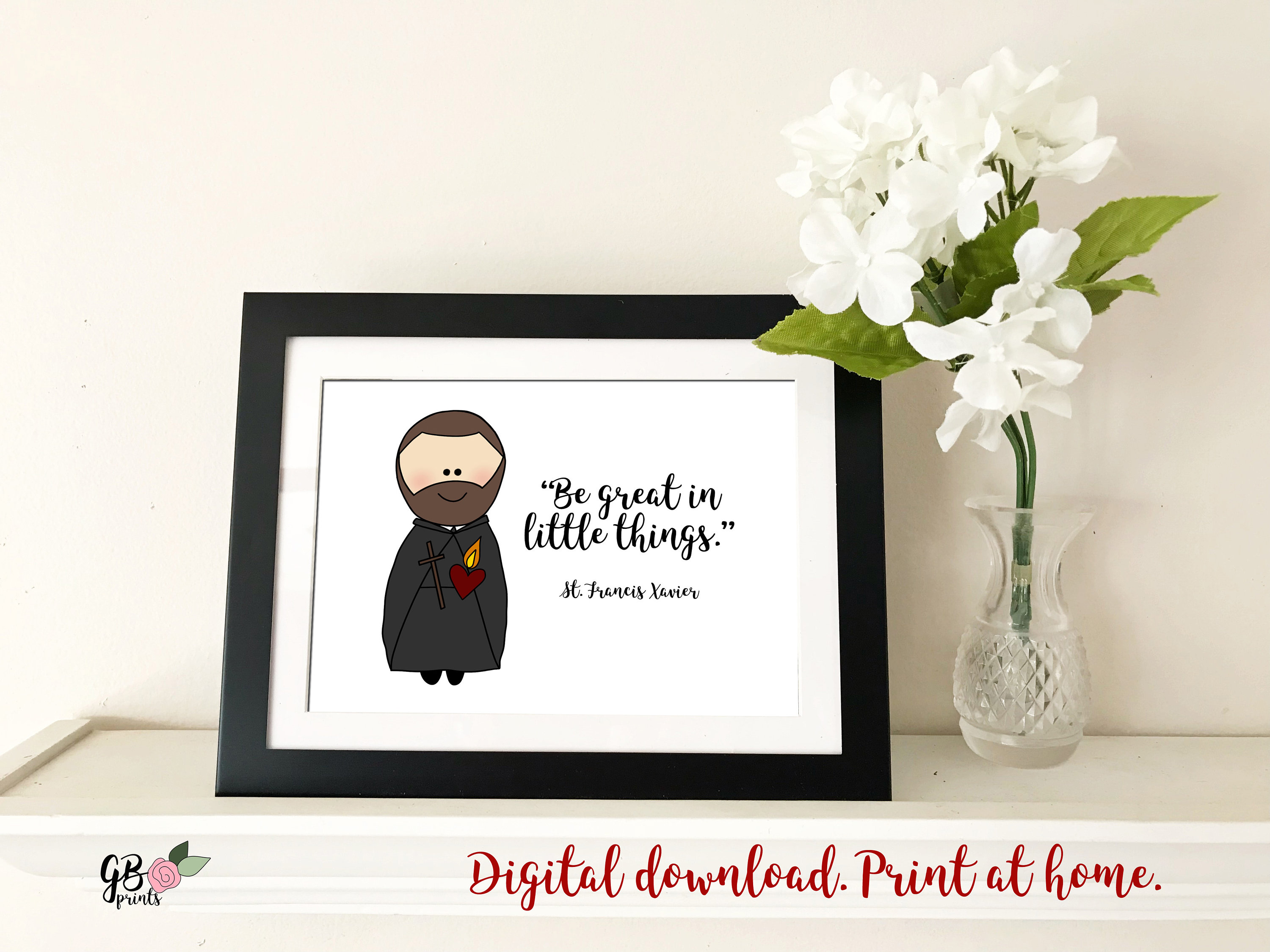 St. Francis Xavier Catholic Printable Catholic Quote - Etsy