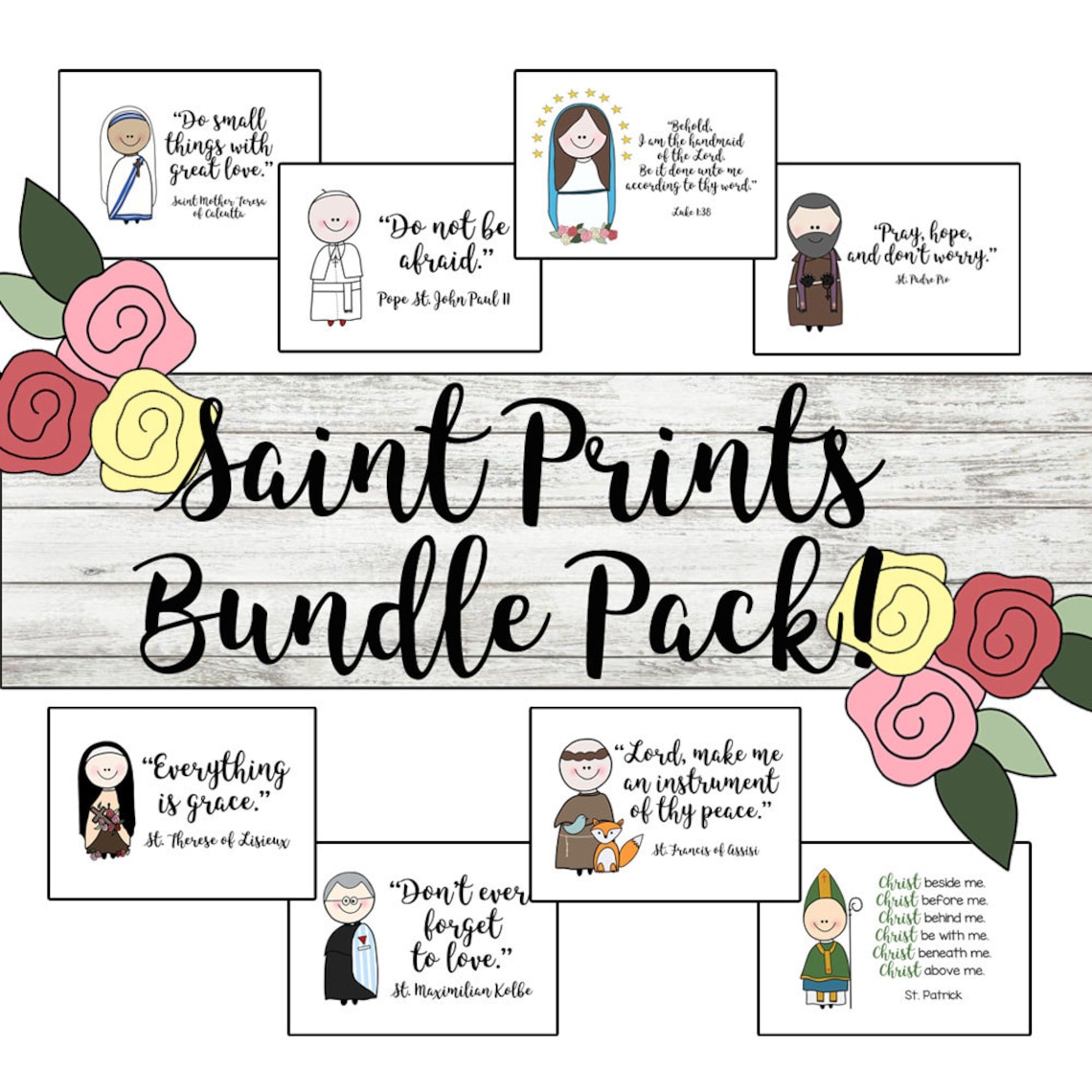 St. Thomas More Catholic Printable digital download Catholic | Etsy