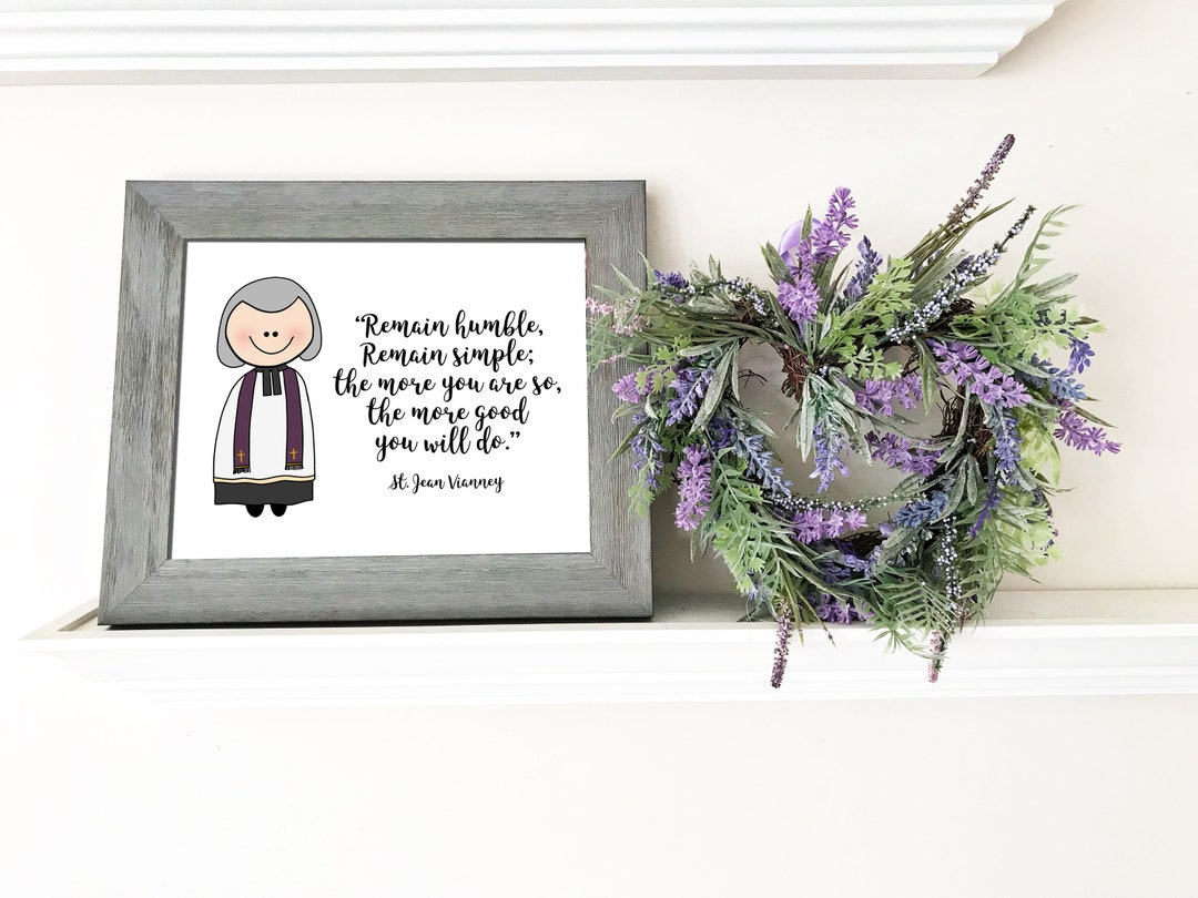 St. Jean Vianney Catholic Printable, Catholic Quote, Catholic Print ...