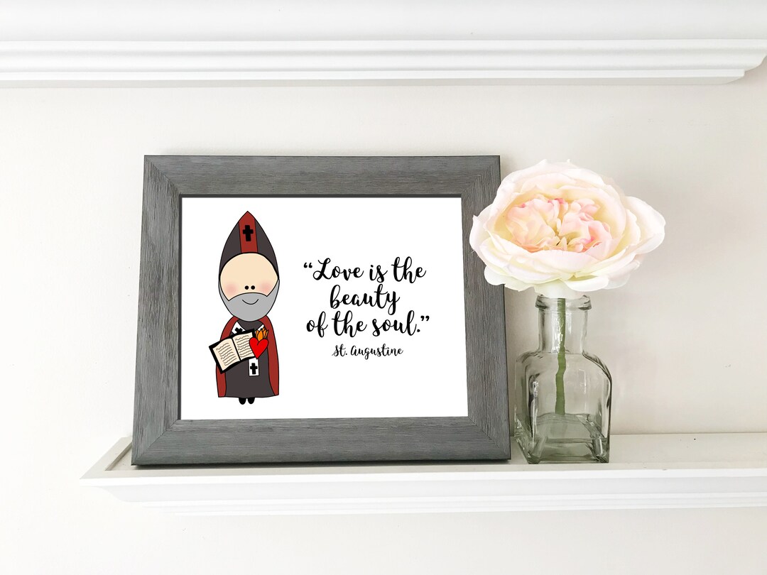 St. Augustine -- Catholic Quote -- Catholic Printable - Catholic ...