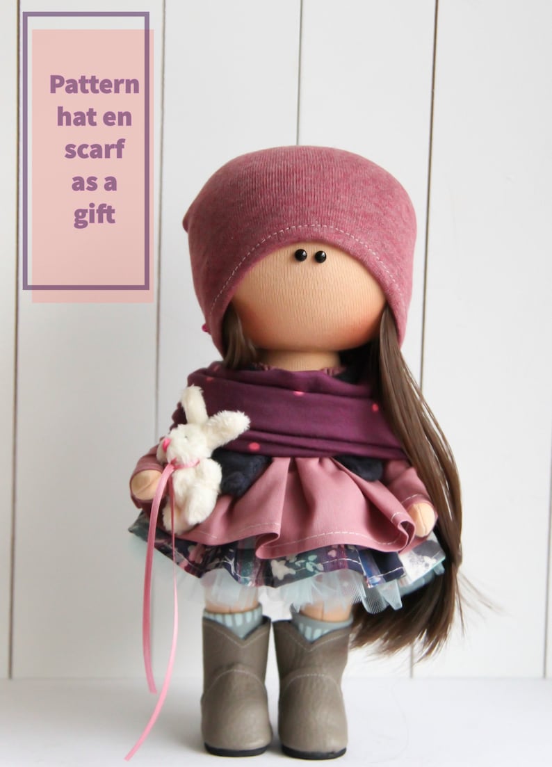 PDF Sewing Pattern 9,87 Inch/25 Cm Tilda Doll Tutorial With Cloth ...