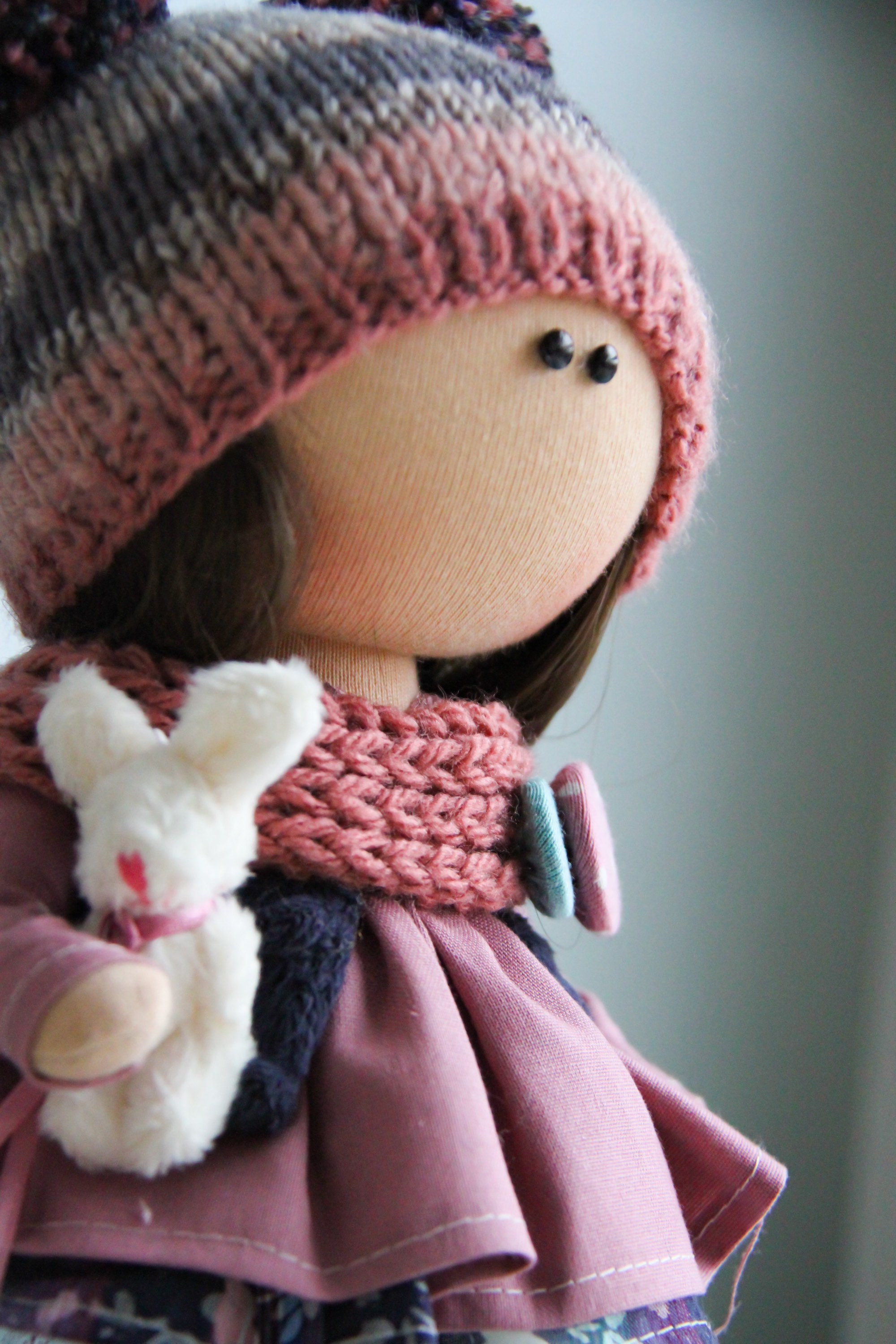 Complete Sewing KIT Pattern for Making Textile Doll Emmylou - Etsy