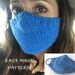 Easy Face Mask Knitting PATTERN, Knit Mask Pattern, Easy to Knit ...