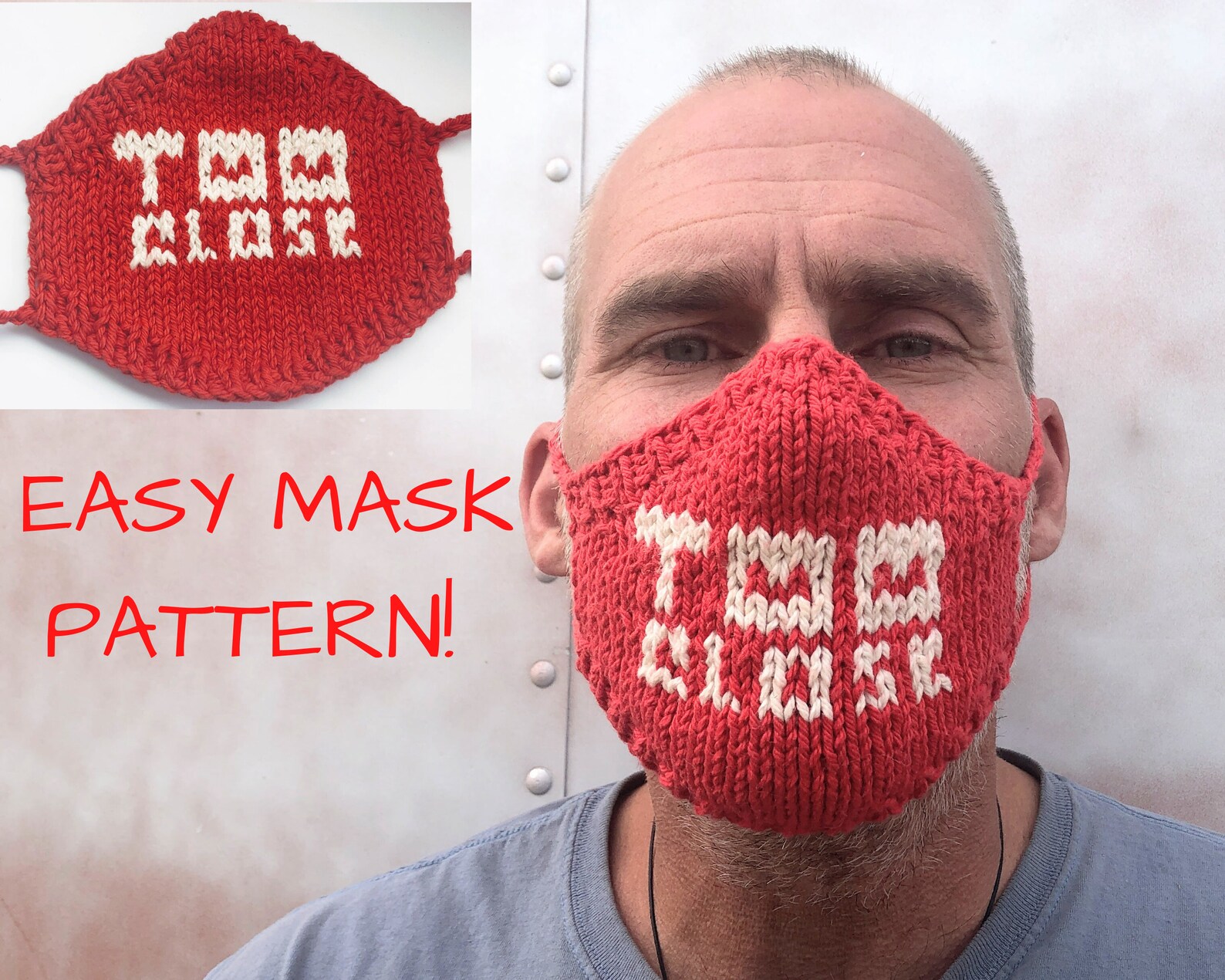 Knitting Pattern PACK, 9 Easy Face Mask PATTERNS, Bunny Mask, Lips Mask ...